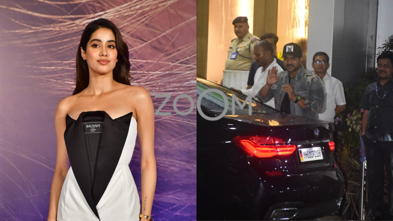 Janhvi Kapoor Captured At Ulajh Trailer Launch, Ram Charan Spotted At ...