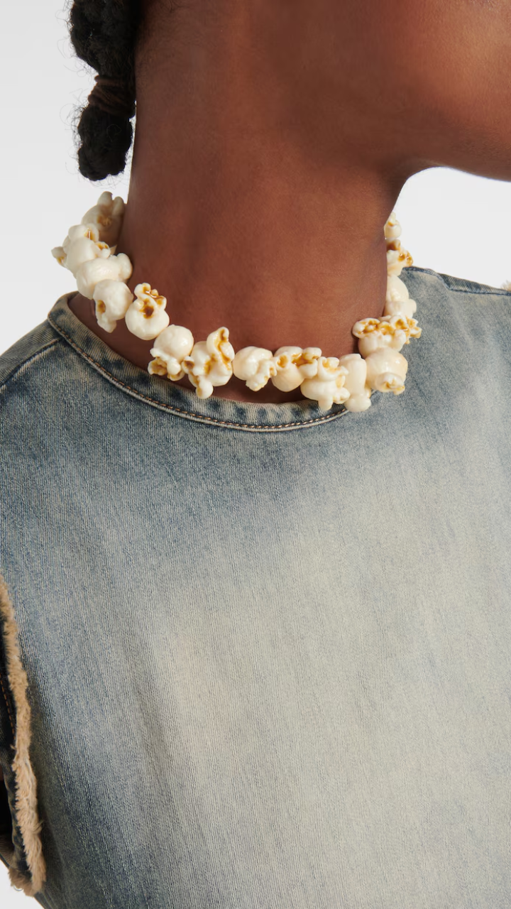 Acne Studios Popcorn Necklace Valued of Rs 48,500 Will Take Movie ...