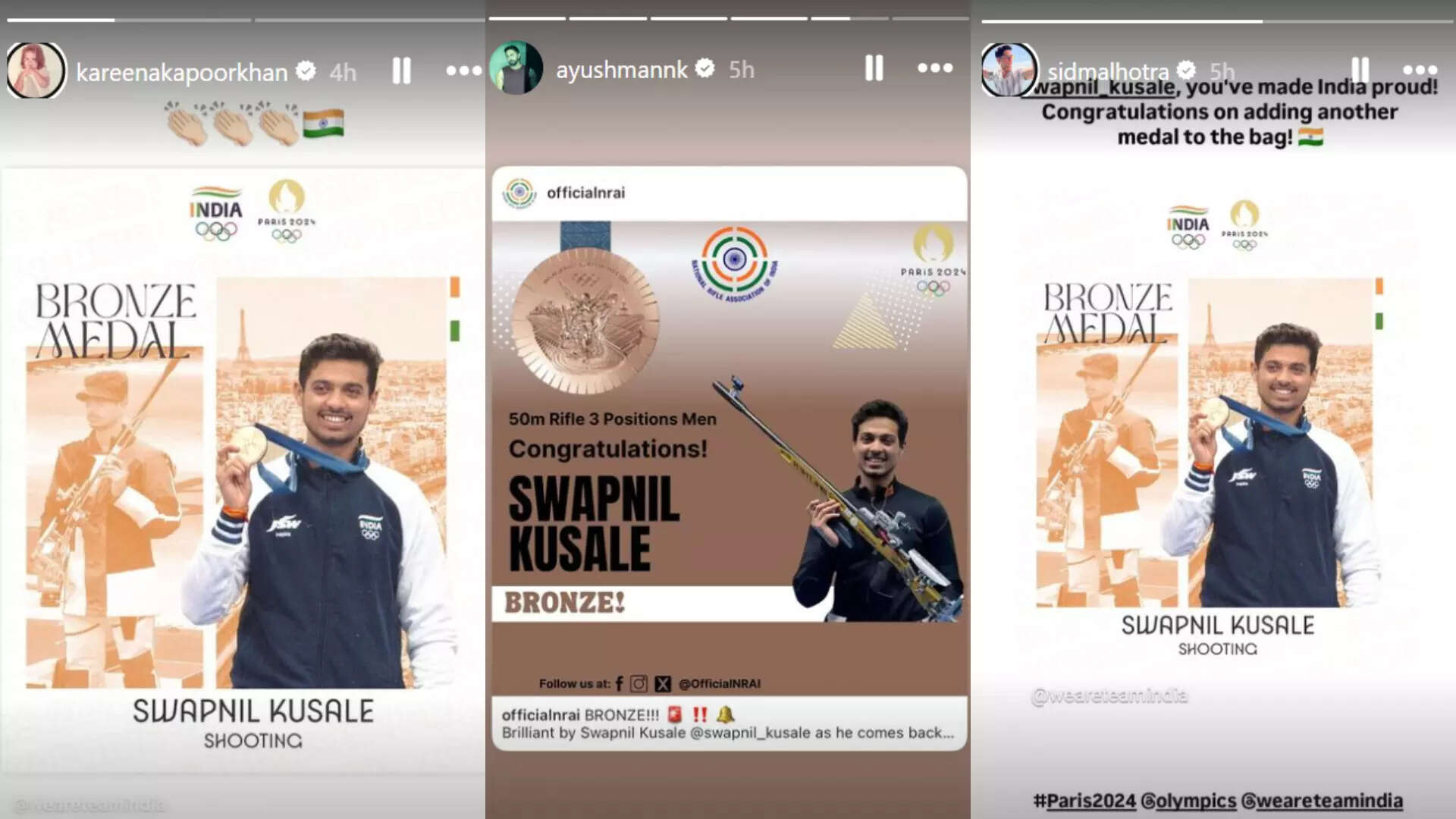 Sidharth-Kiara, Kareena Kapoor, Ayushmann Khurrana And More ...