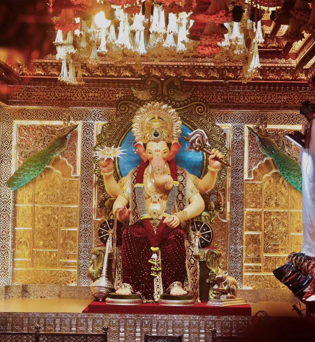Ganesh Chaturthi 2024: Mumbai’s Iconic Lalbaugcha Raja First Look OUT | Times Now