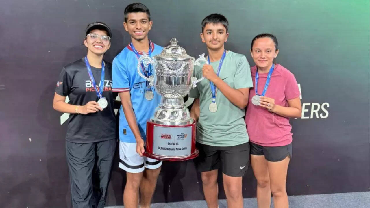 PWR DUPR India Masters : U-16 Boys Double Crown Winner Dev Shah Eyes ...