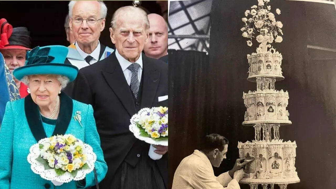 A Rare Slice Of Queen Elizabeth's Wedding Cake Sells For A Staggering 2 ...