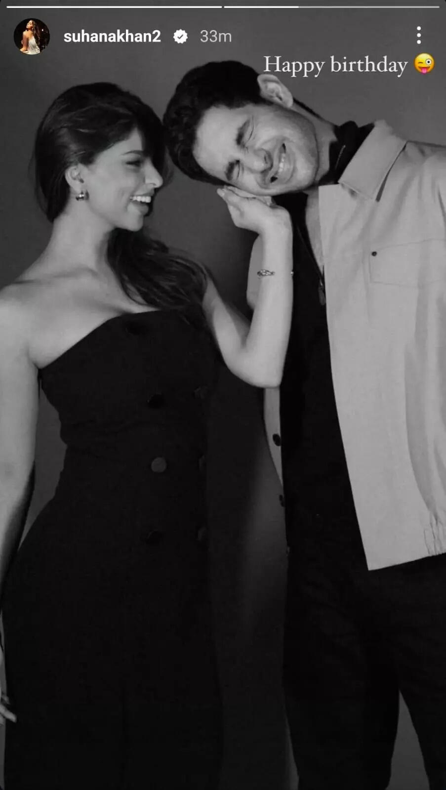 Suhana Khan And Agastya Nanda: Suhana Khan Adorably Pulls Rumoured ...