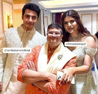 Harshad Arora-Muskaan Rajput Look Happiest At Their Sangeet - See Pic ...