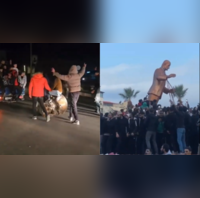 Fall Of Damascus: Syrian Rebels Topple Statue Of Bashar al-Assad's ...