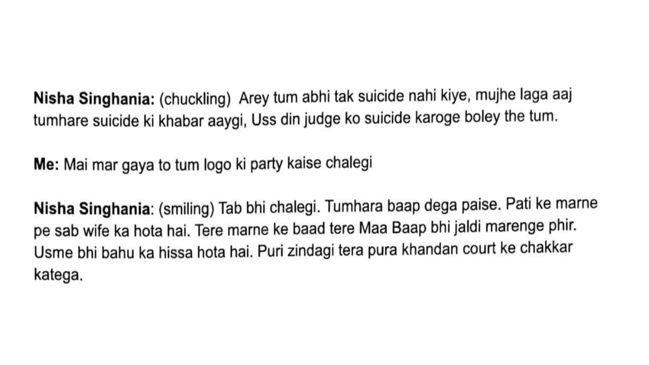 'Suicide Nahi Kiye Abhi Tak', 'Tera Baap Dega Paise': What Atul Subhash ...