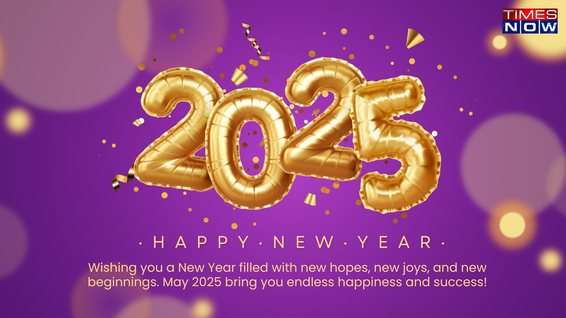Happy New Year 2025: Top 50 Wishes, Messages, Images, GIFs And Quotes ...