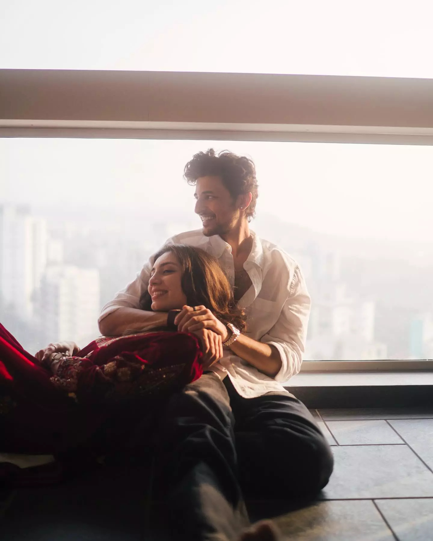 Gush Over Darshan Raval-Dharal Surelia's Post Marriage Cuddle Moments