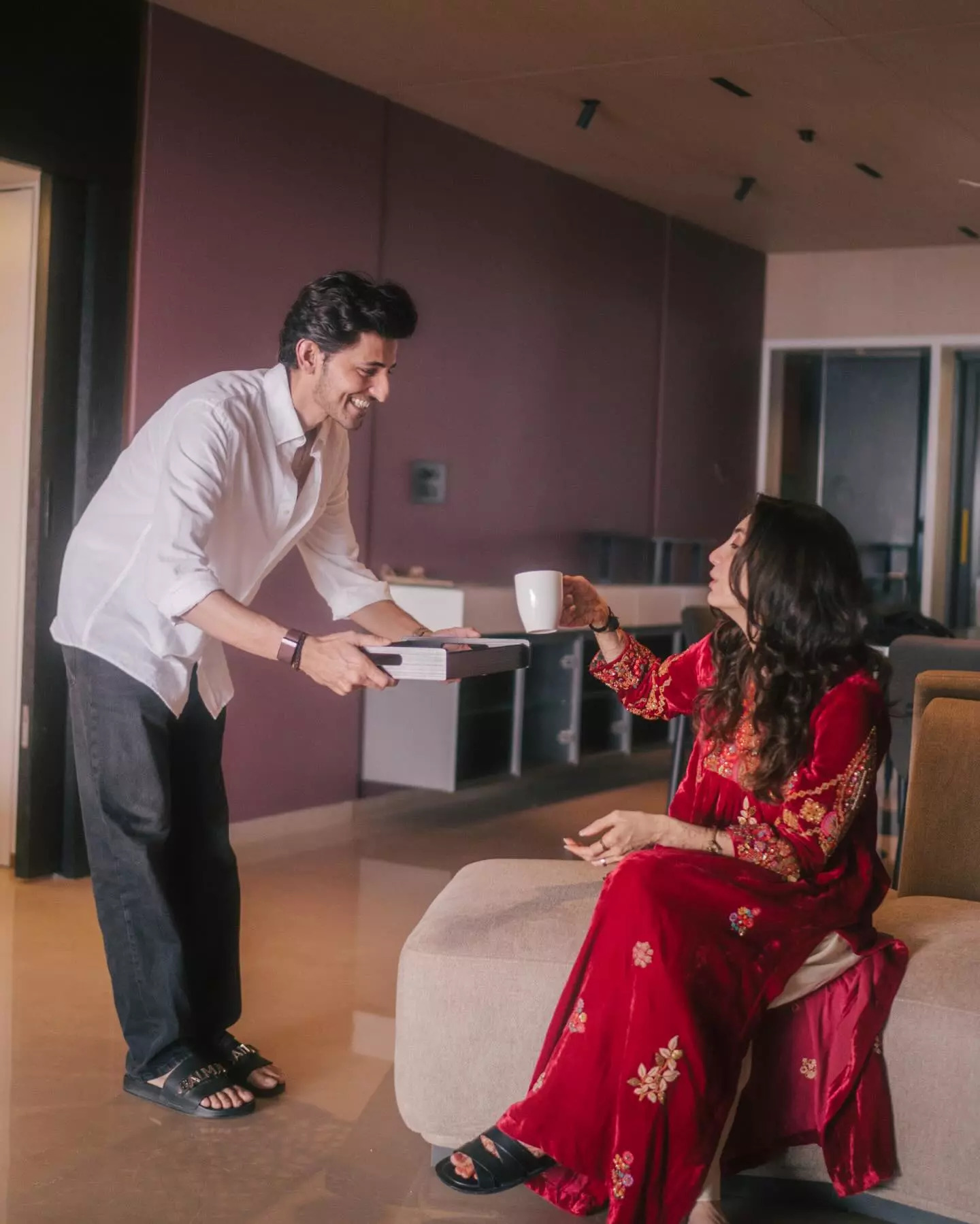 Gush Over Darshan Raval-Dharal Surelia's Post Marriage Cuddle Moments