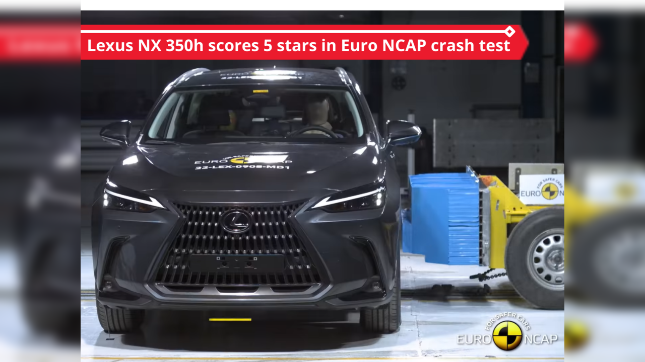 Lexus NX 350h scores 5 stars in Euro NCAP crash test | Car News News ...