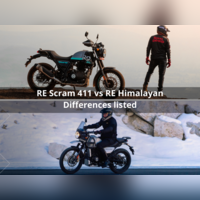 Royal Enfield Scram 411 vs Royal Enfield Himalayan: Differences explained