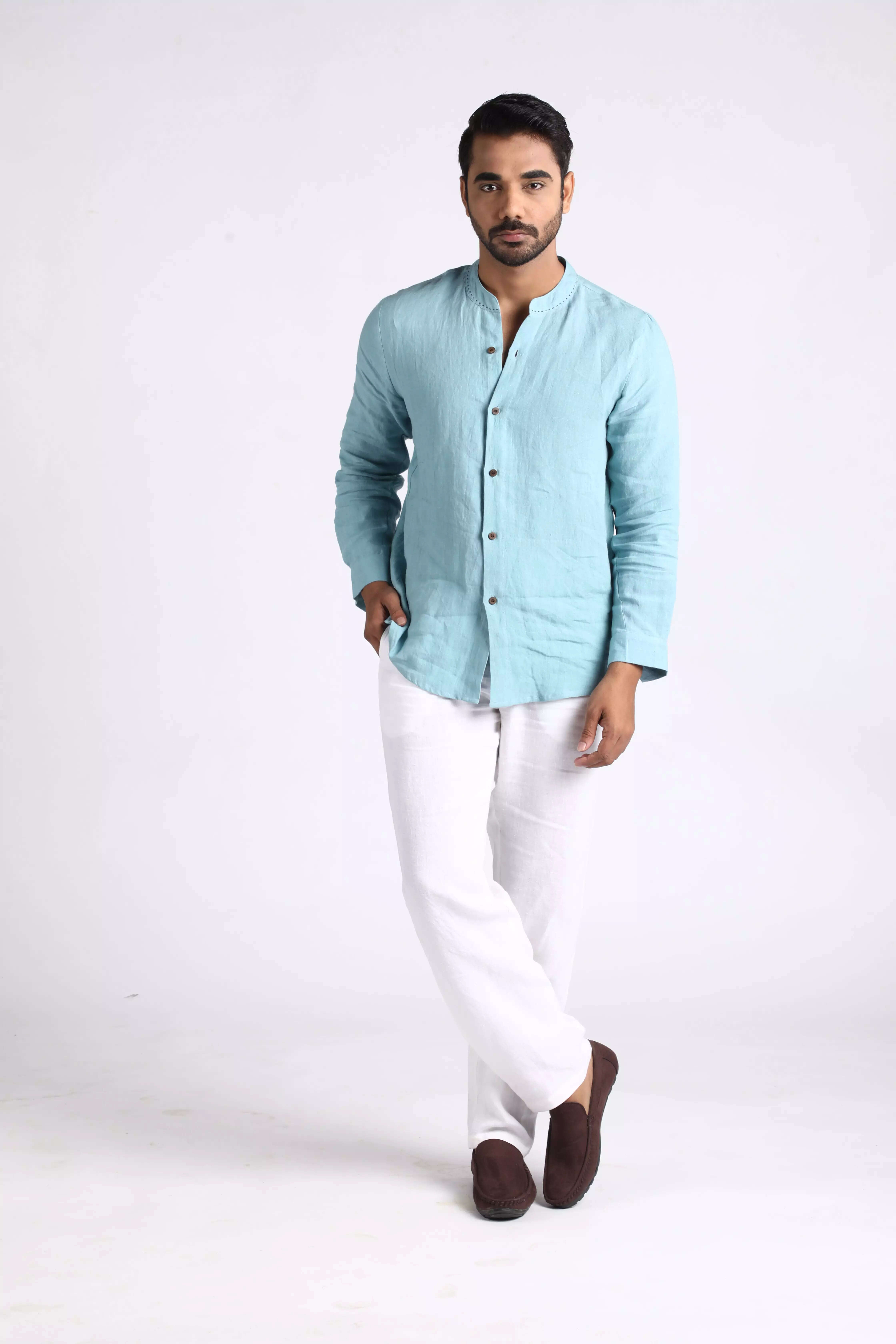 Expert shares trendy ways to wear linen to a party this humid season ...