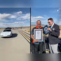 Blind man drives car at 339 kmph to break Guinness World Record on 10 ...