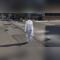 Headless 'man' with no limbs spotted walking in New York on Google Maps ...