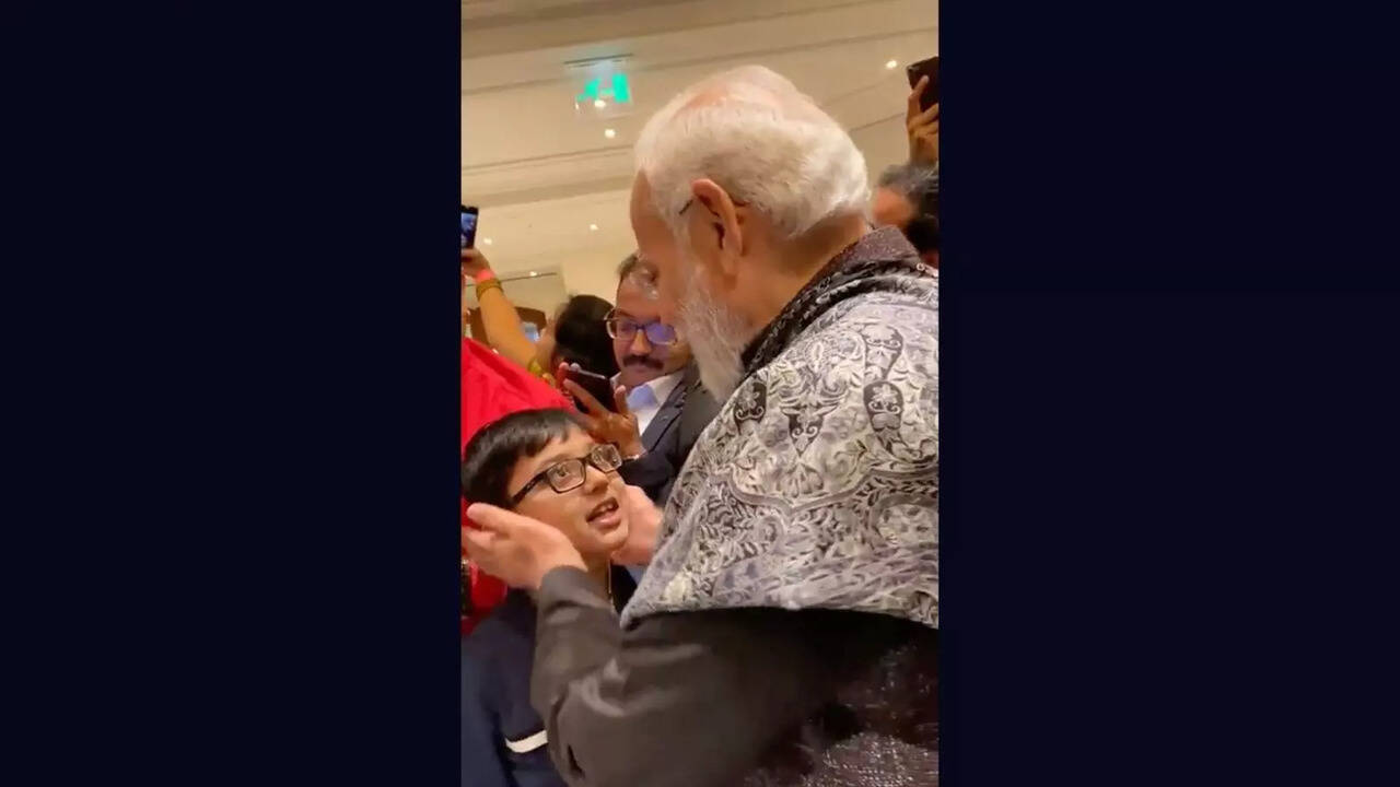 PM Narendra Modi's 3-nation Europe tour: Indian-origin boy sings ...