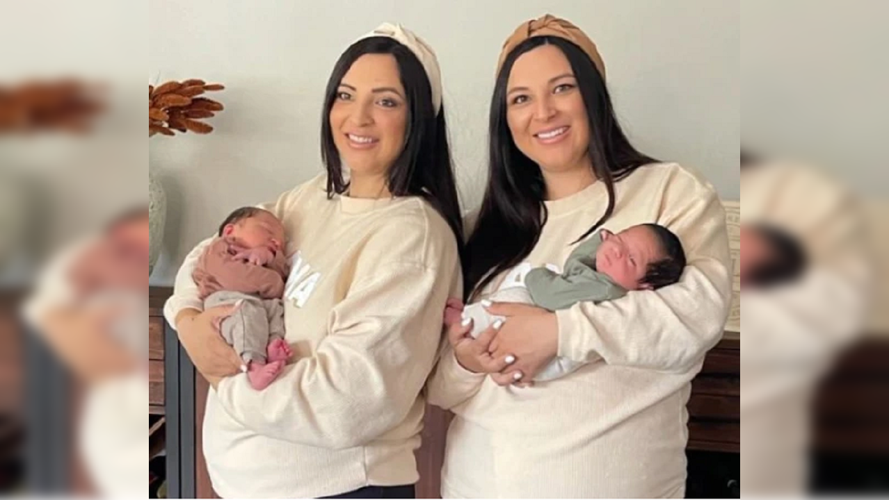 Identical twins give birth to sons with same measurements on the same ...