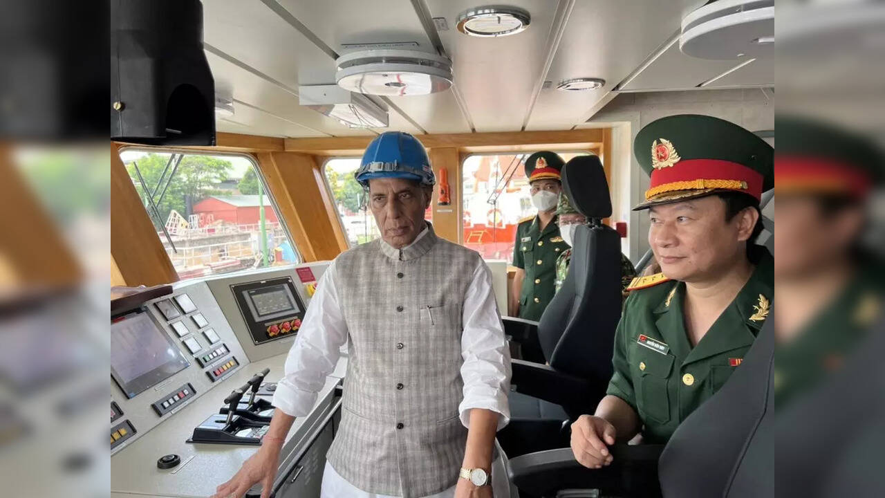 Rajnath Singh hands over 12 high-speed guard boats to Vietnam, calls it ...