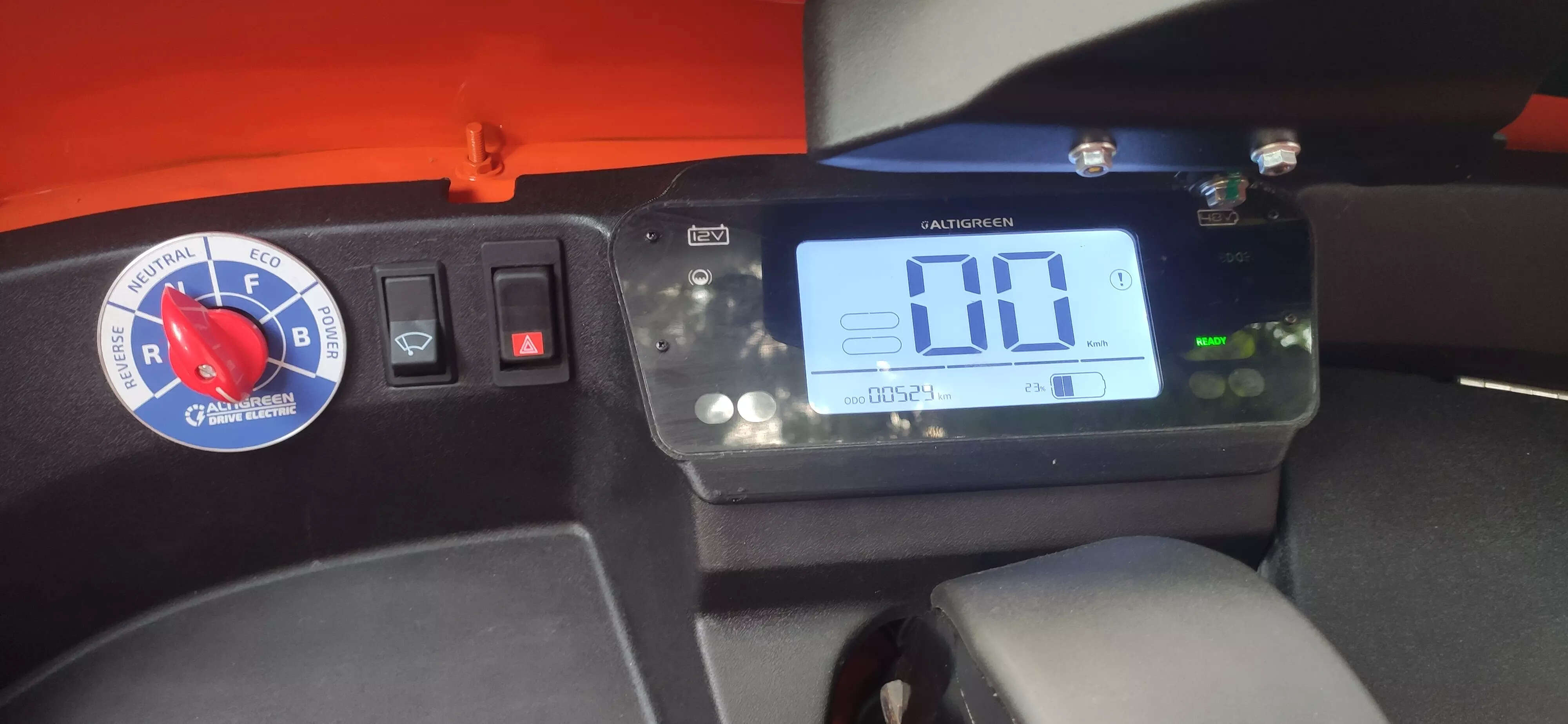 Altigreen 3 Wheeler electric cargo vehicle neEV with 150 kms of range ...