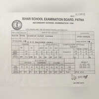 IAS officer Awanish Sharan's class 10th marksheet shows even 3rd ...