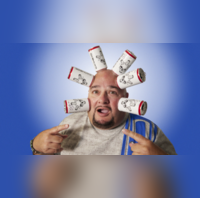 'Canhead': Man sticks 10 cans on head using air suction, earns Guinness ...