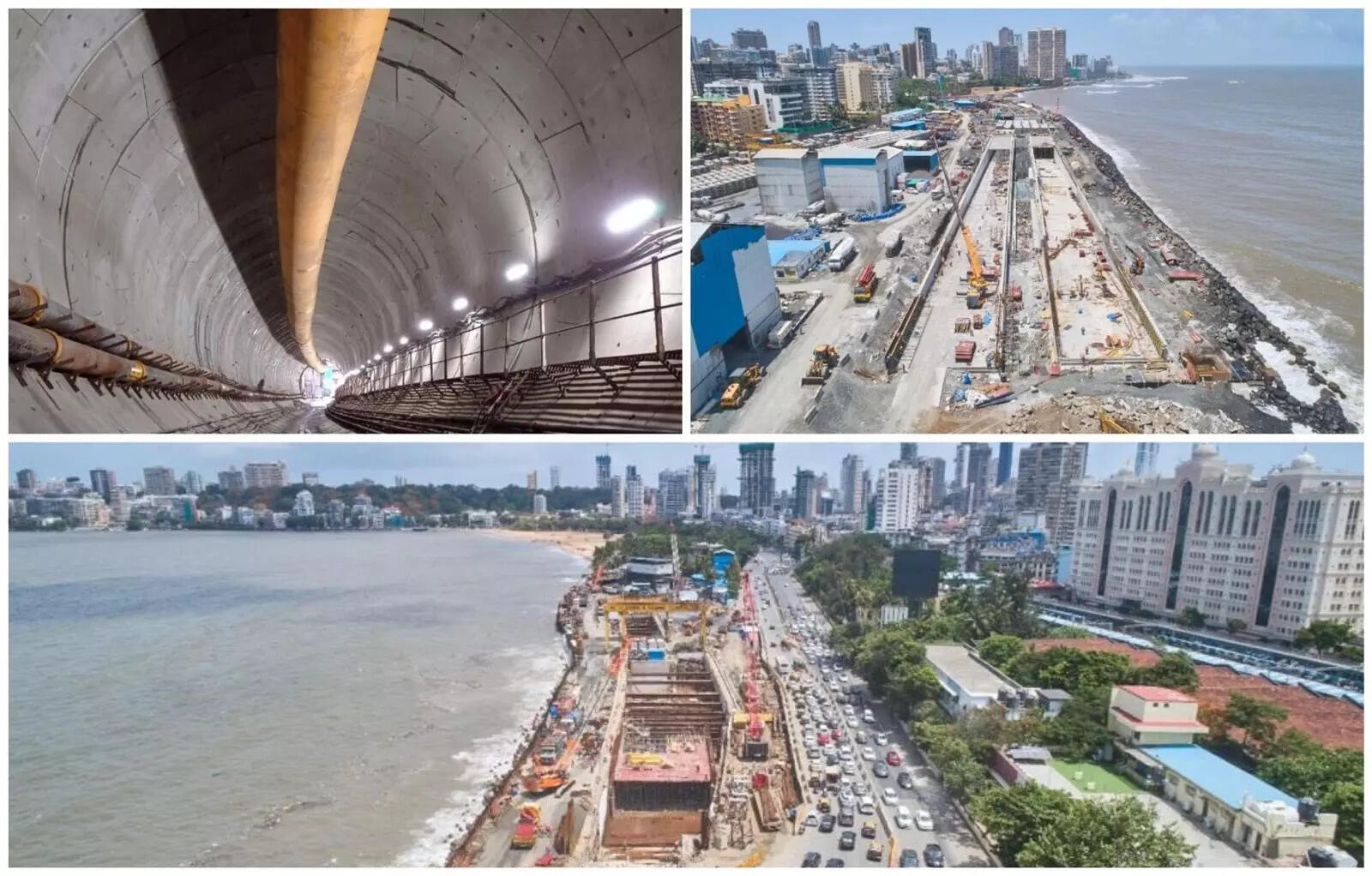 In pictures: 58 per cent of the Mumbai Coastal Road Project complete ...