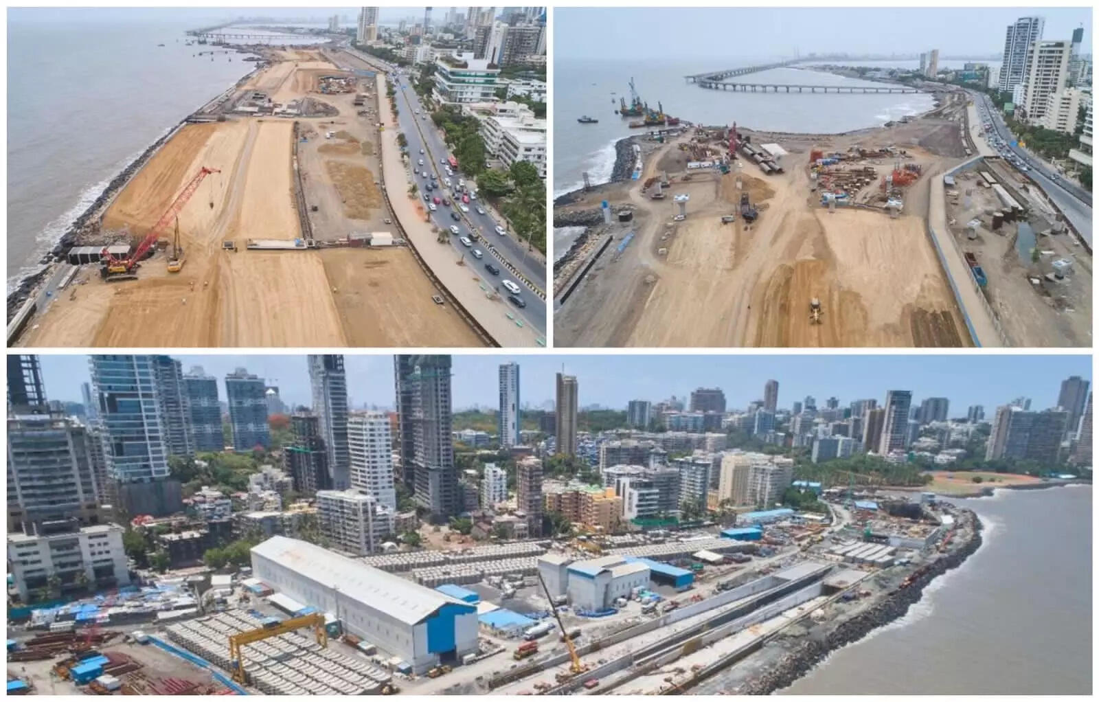 In pictures: 58 per cent of the Mumbai Coastal Road Project complete, announces BMC | Mumbai ...