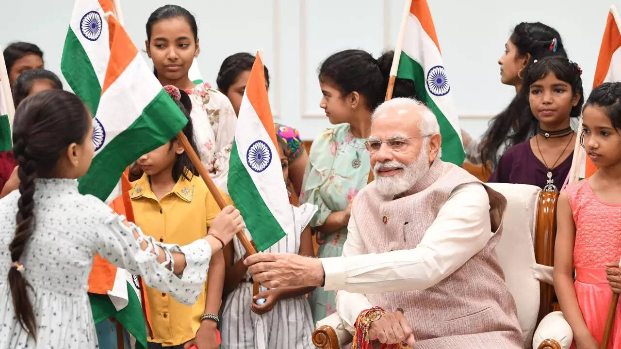 WATCH - PM Modi shares photos of 'unforgettable' Raksha Bandhan with ...