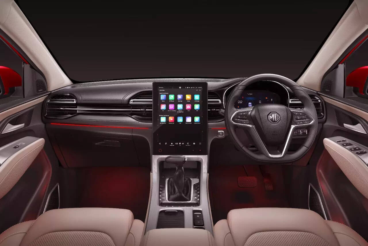 MG Hector Interior revealed: Official reveal | Car News News, Times Now