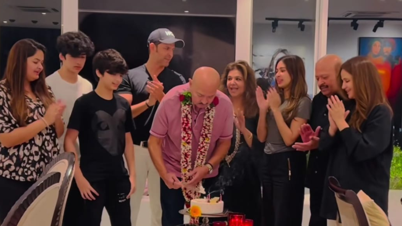 Hrithik Roshan gives sneak peek from dad Rakesh Roshan’s birthday ...