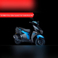 TVS NTORQ 125 Race Edition launched in New Youthful Marine Blue: Price ...