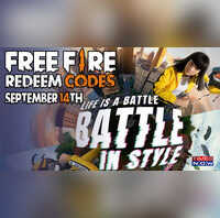 Garena Free Fire redeem codes (all working) for 15th September 2022 ...