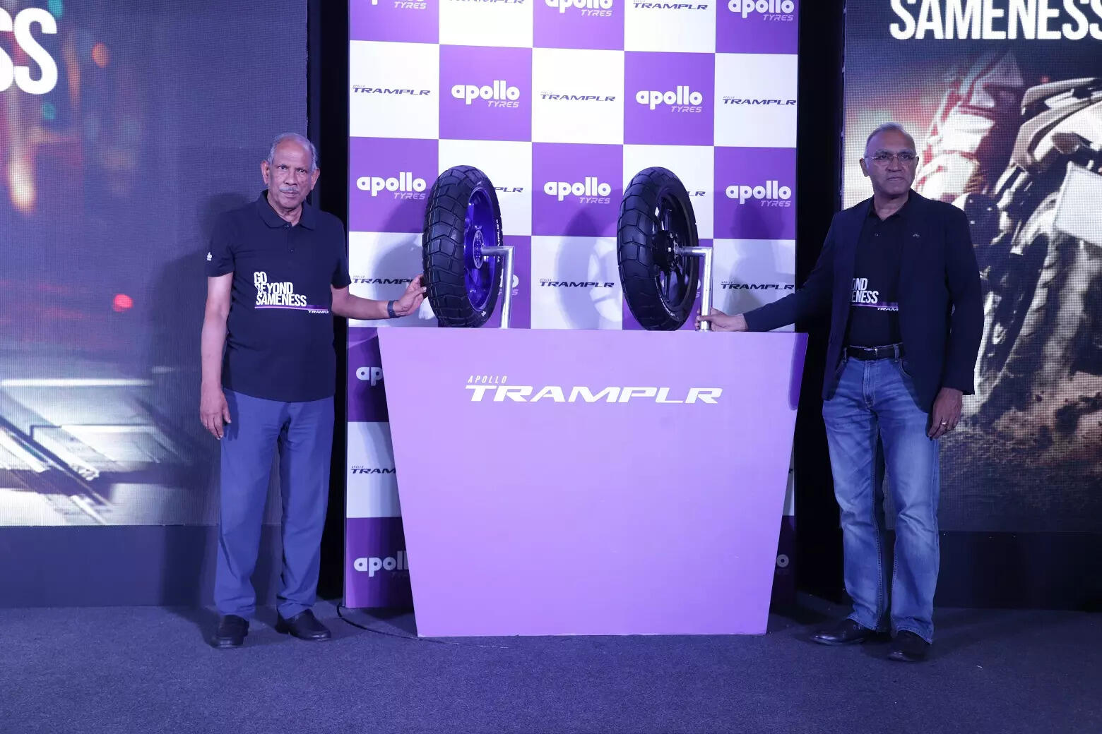 Apollo Tyres launches new Tramplr XR and ST tyres for ADV touring and ...