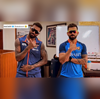 Hardik Pandya, Virat Kohli show off dance moves ahead of Aus series; win internet with hilarious ...