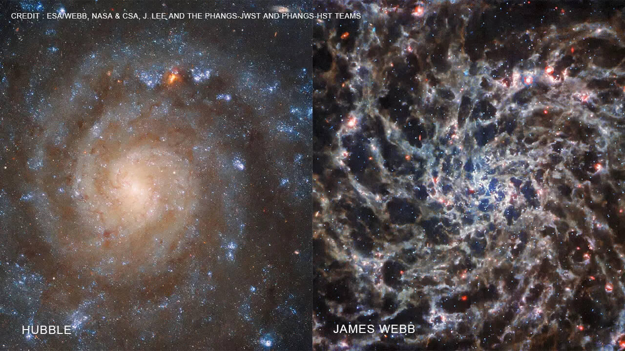 James Webb Space Telescope's MIRI cam captures spectacular images of ...
