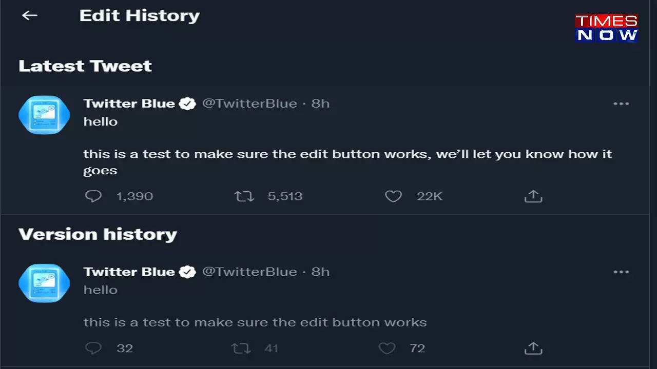 Here is the first 'Edited Tweet' sent by Twitter | Technology & Science ...