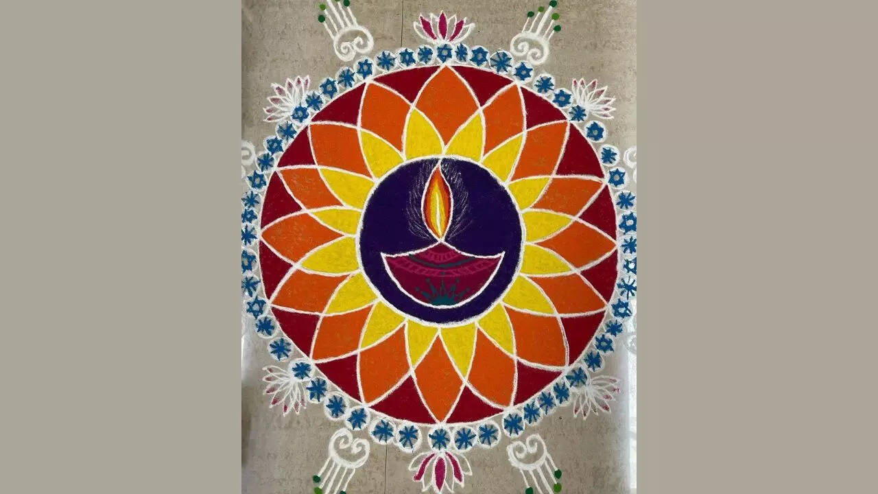 Dussehra Rangoli Design Ideas: Check out DIY Rangoli Design ideas for ...