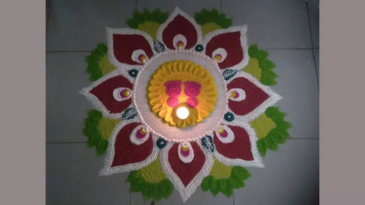 Dussehra Rangoli Design Ideas: Check out DIY Rangoli Design ideas for ...