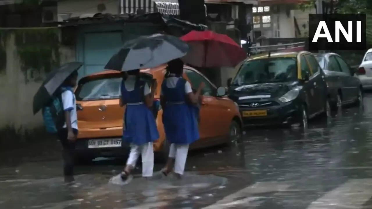 Waterlogging In Parts Of Mumbai Delhi Amid Incessant Heavy Rainfall