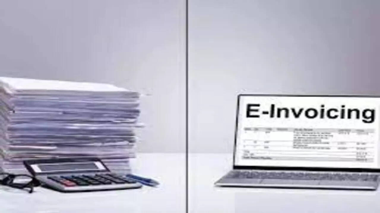 E-invoices for businesses with over Rs 5 crore annual turnover ...