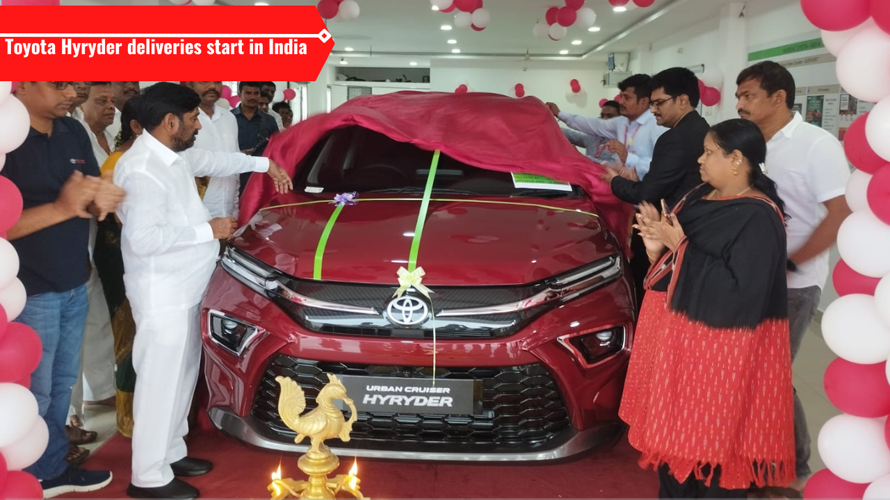 Toyota Urban Cruiser Hyryder deliveries start in India | Car News News ...