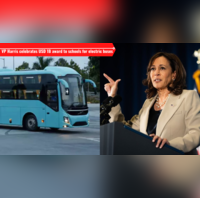 VP Harris celebrates USD 1B award to schools for electric buses