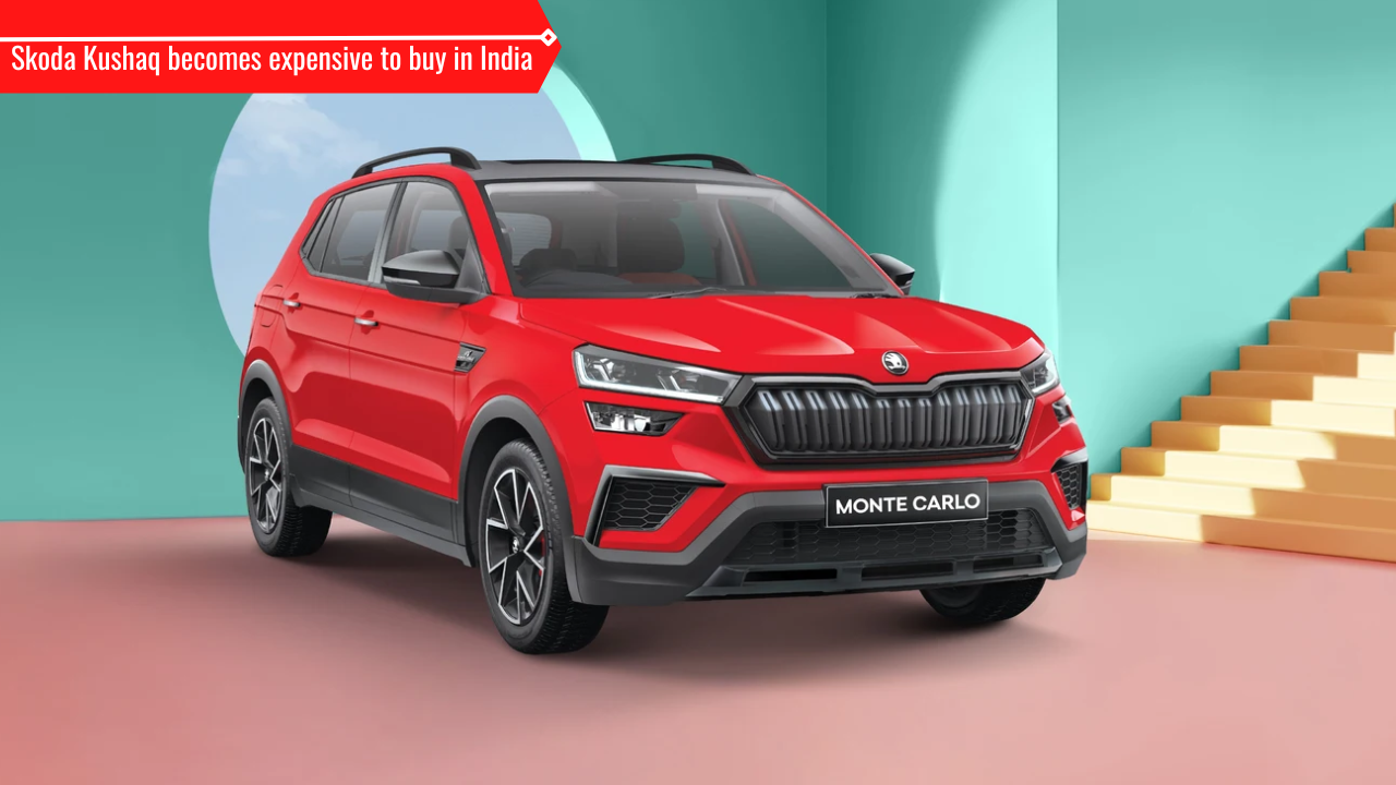 Skoda Kushaq SUV receives third price hike in 2022. Check new price list here | Car News News ...