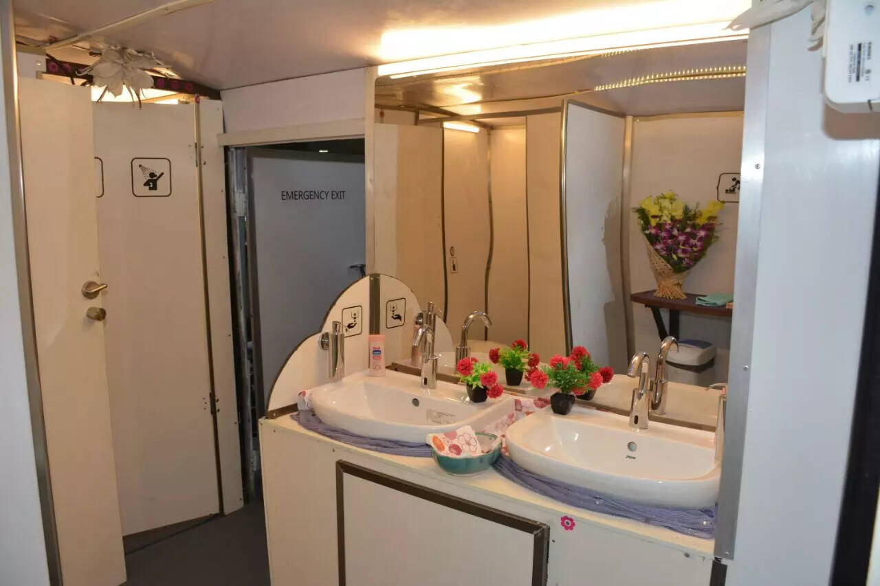 Toilet on wheels: Mumbai civic body to convert old buses into swanky ...