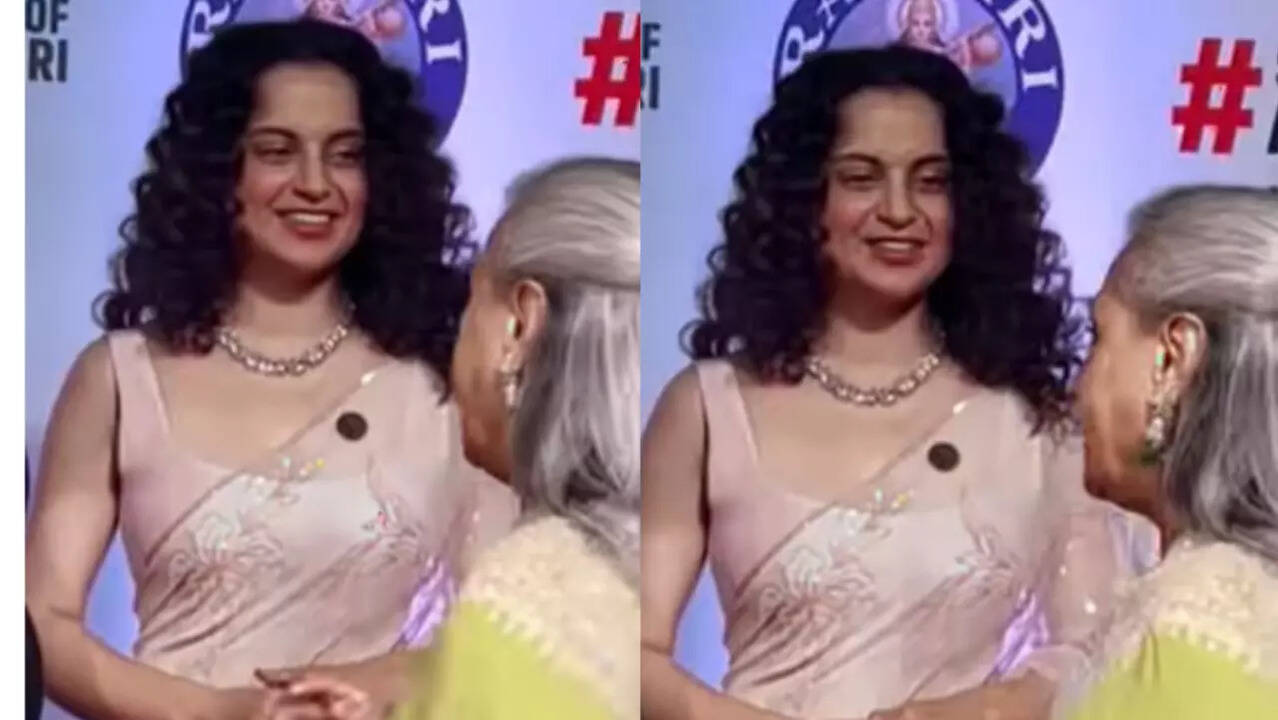 Netizens troll Jaya Bachchan for 'ignoring' Kangana Ranaut at Uunchai ...