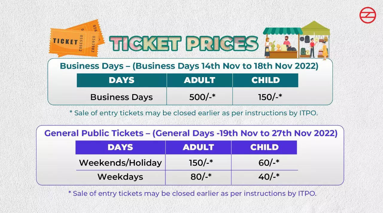 IITF 2022 tickets will be available at these 67 Delhi Metro stations ...
