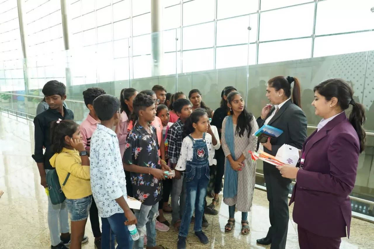 Mumbai Airport invites underprivileged kids for airport tour on ...