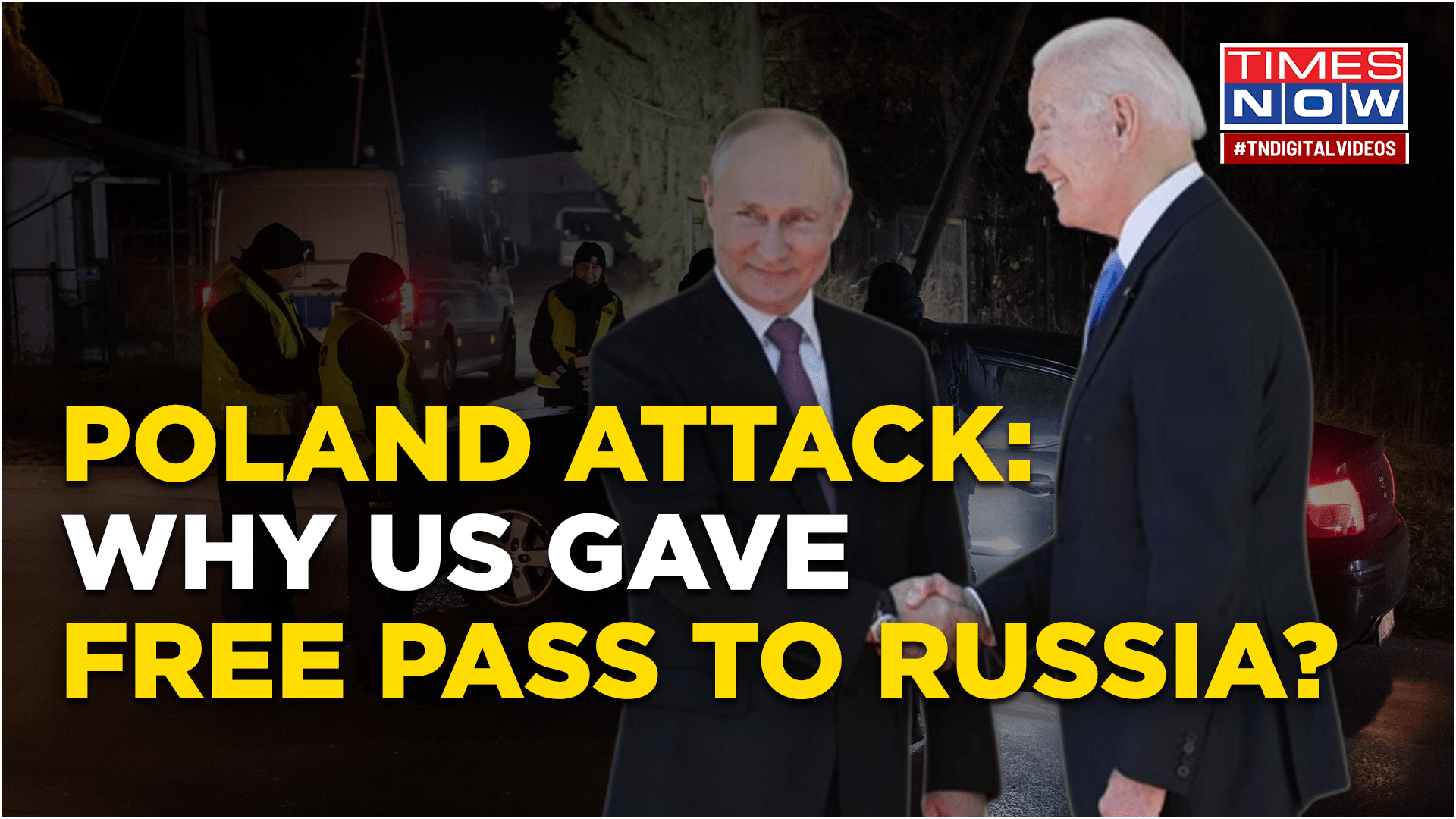 “unlikely Russia” Joe Biden Absolves Vladimir Putin Us Blames Ukraine