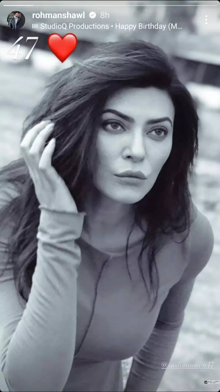 Sushmita Sen's ex-beau Rohman Shawl is all hearts as he sends warm ...