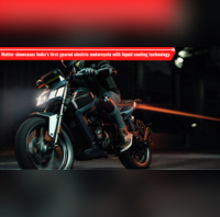 Indian start-up reveals country's first geared e-motorcycle with liquid ...