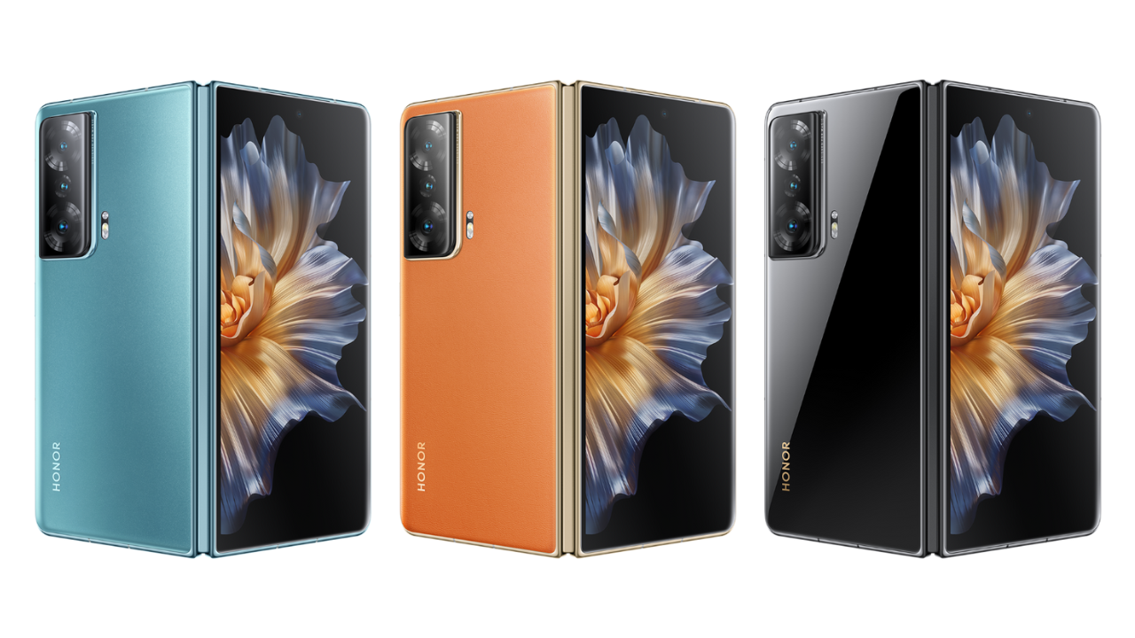 Honor Magic: HONOR Magic Vs foldable phone with gearless hinge ...